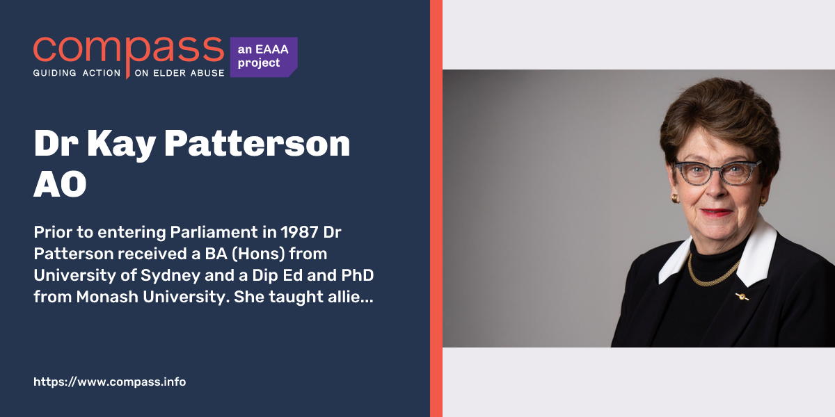 Dr Kay Patterson AO - Compass