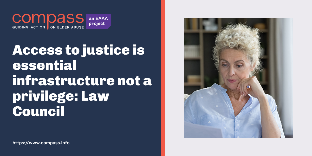 Access to justice is essential infrastructure not a privilege: Law ...