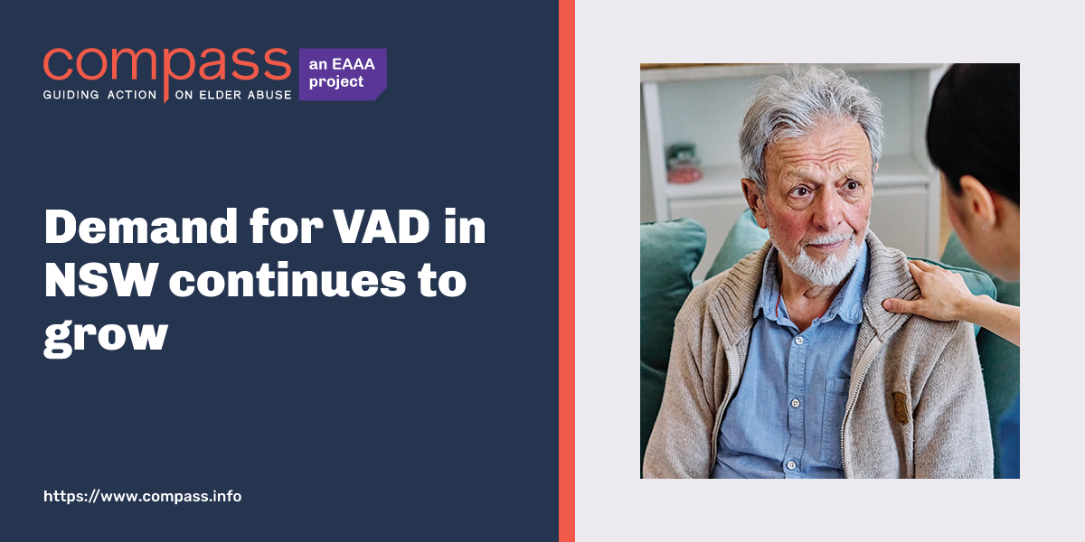 Demand for VAD in NSW continues to grow - Compass