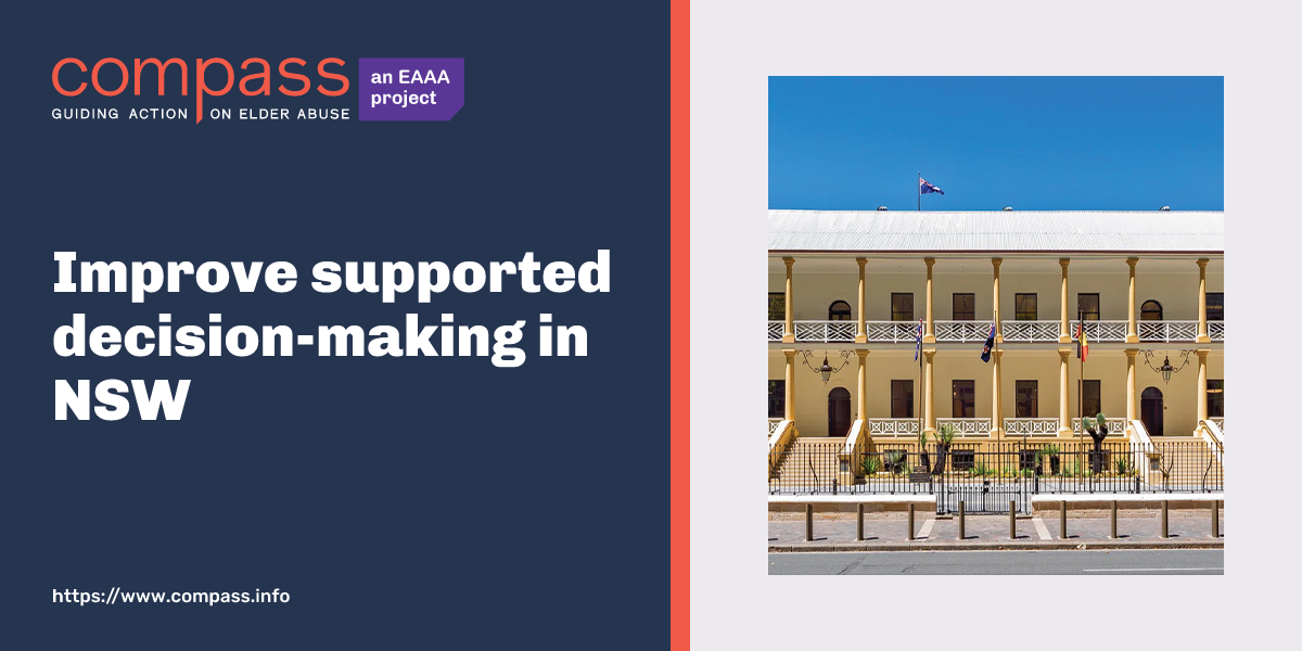 Improve supported decision-making in NSW - Compass