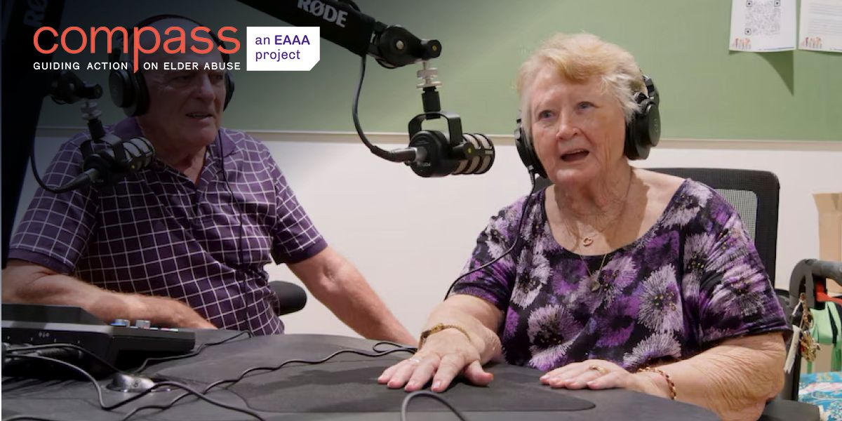 Seniors' podcast aims to ease loneliness in aged care - Compass