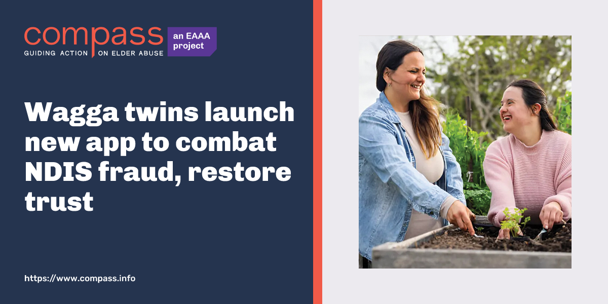 Wagga twins launch new app to combat NDIS fraud, restore trust - Compass