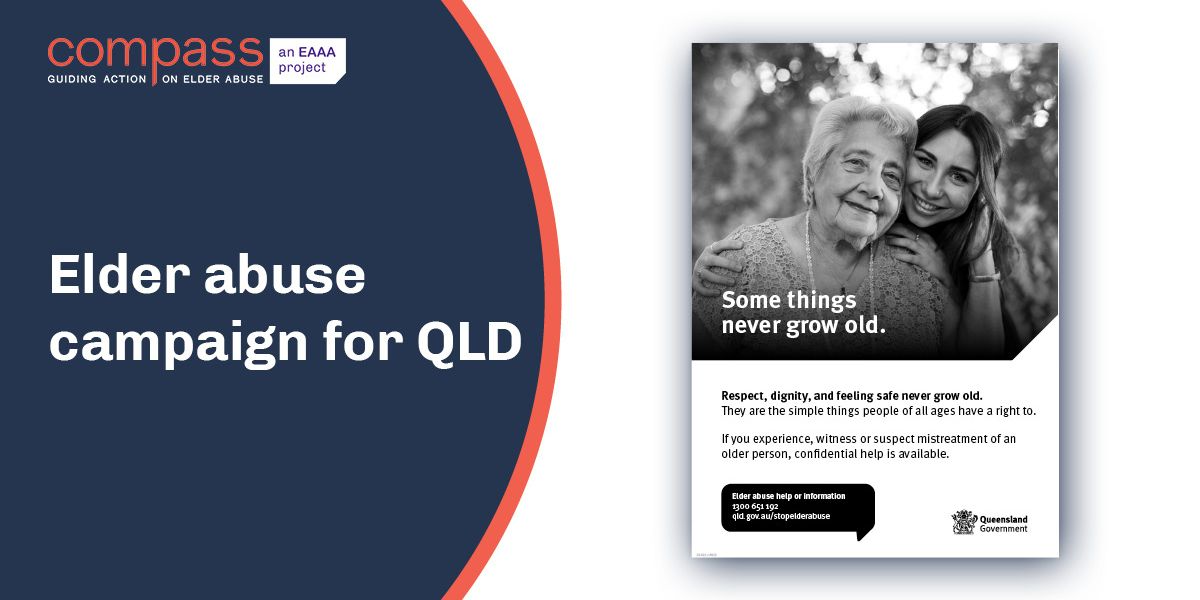 Some things that never grow grow old - Elder abuse prevention campaign ...