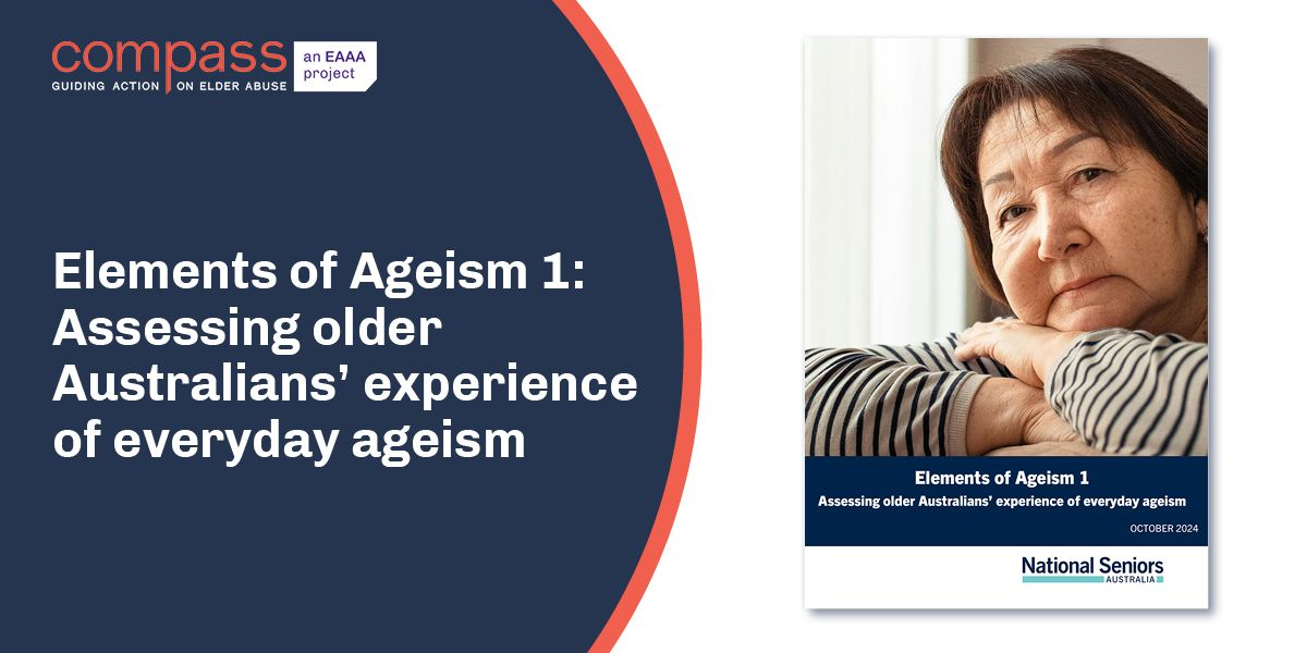 Assessing older Australians' experience of everyday ageism - Compass