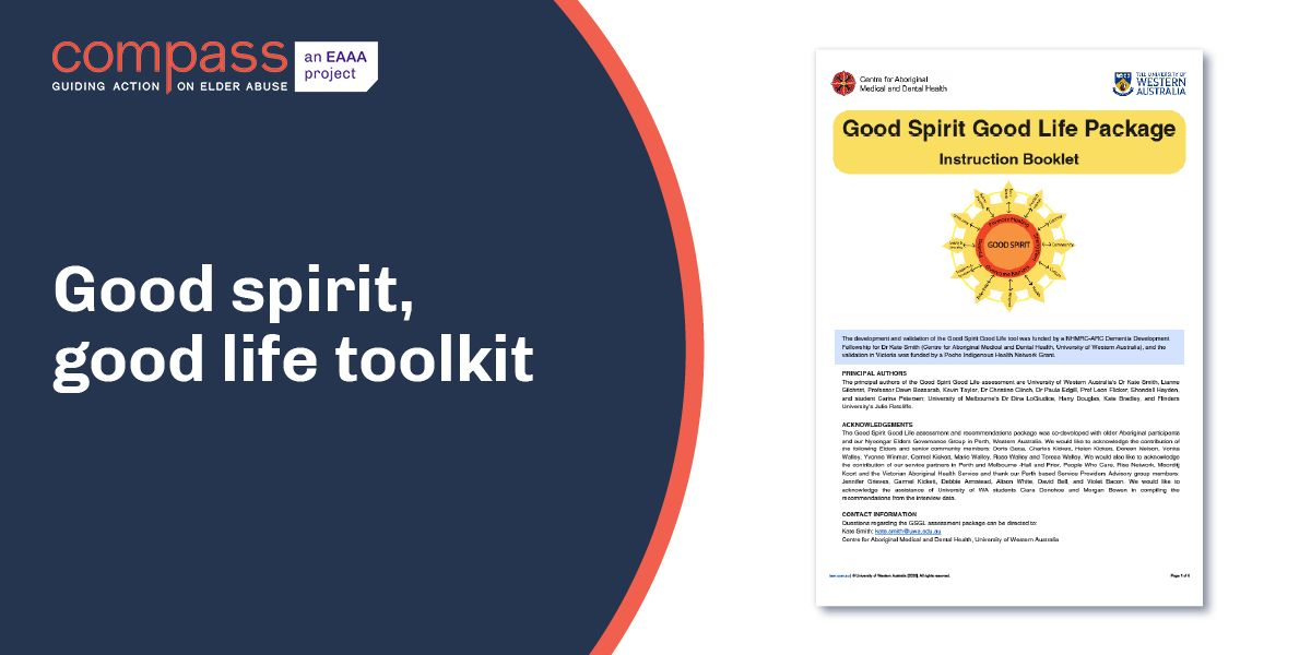 Good Spirit, Good Life toolkit - Compass