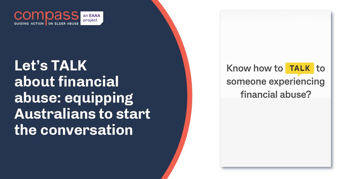 Let’s TALK about financial abuse: equipping Australians to start the ...