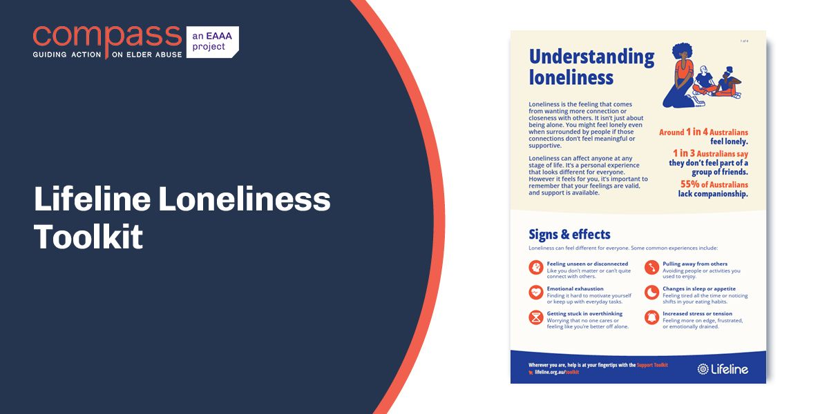 Lifeline Loneliness Toolkit - Compass