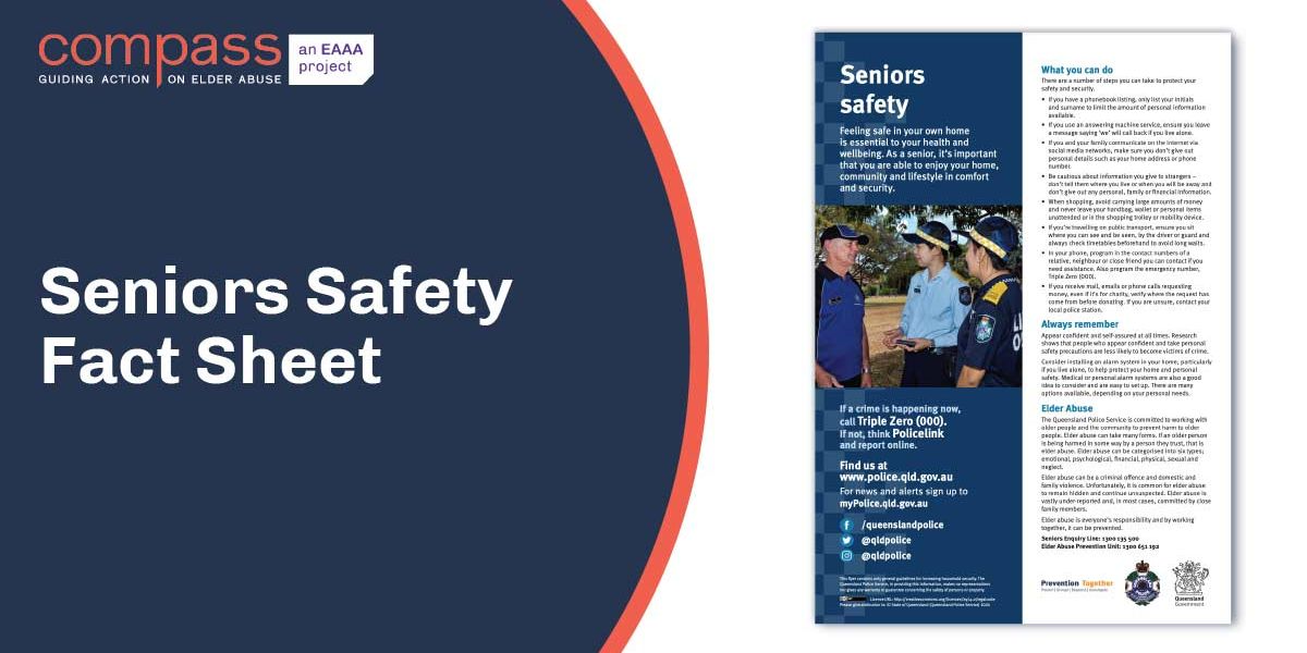 Seniors safety fact sheet - Compass