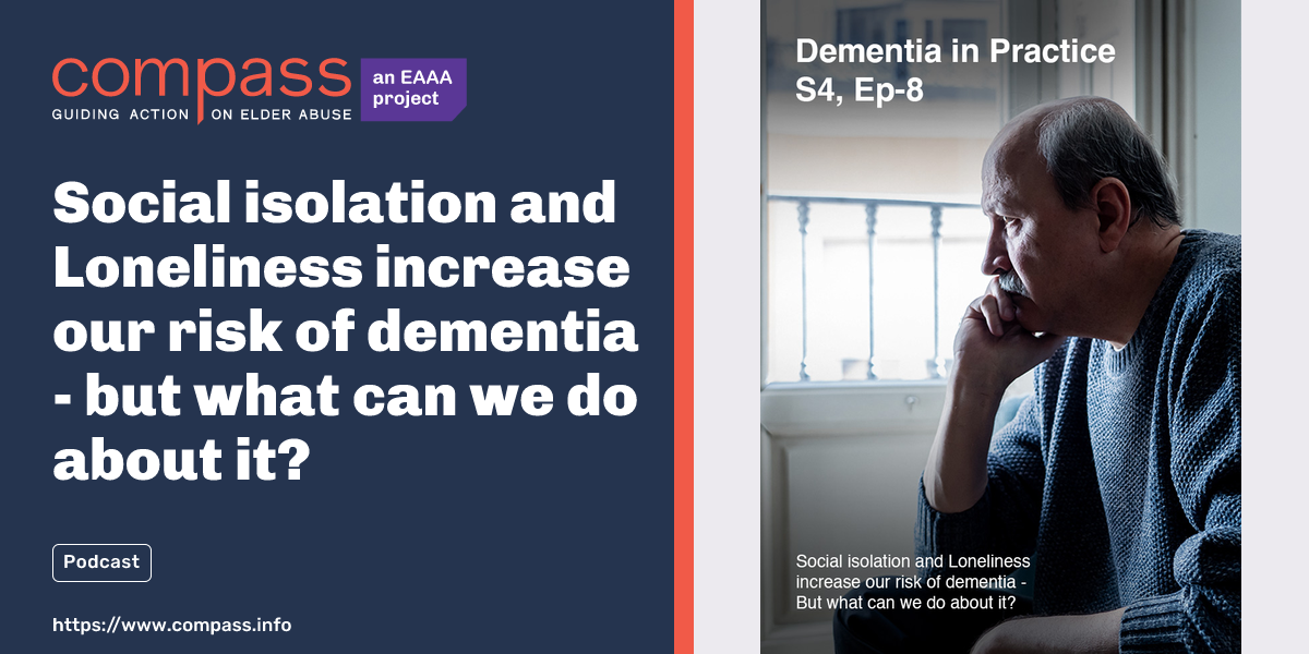 Social isolation and Loneliness increase our risk of dementia - but ...