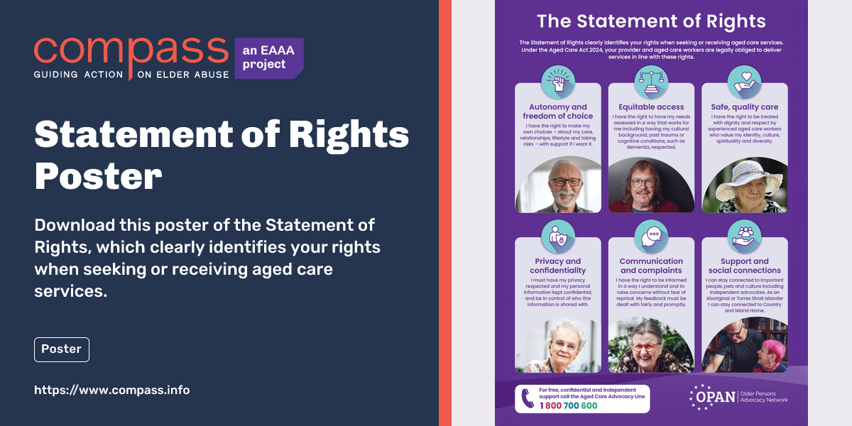 Statement of Rights Poster - Compass