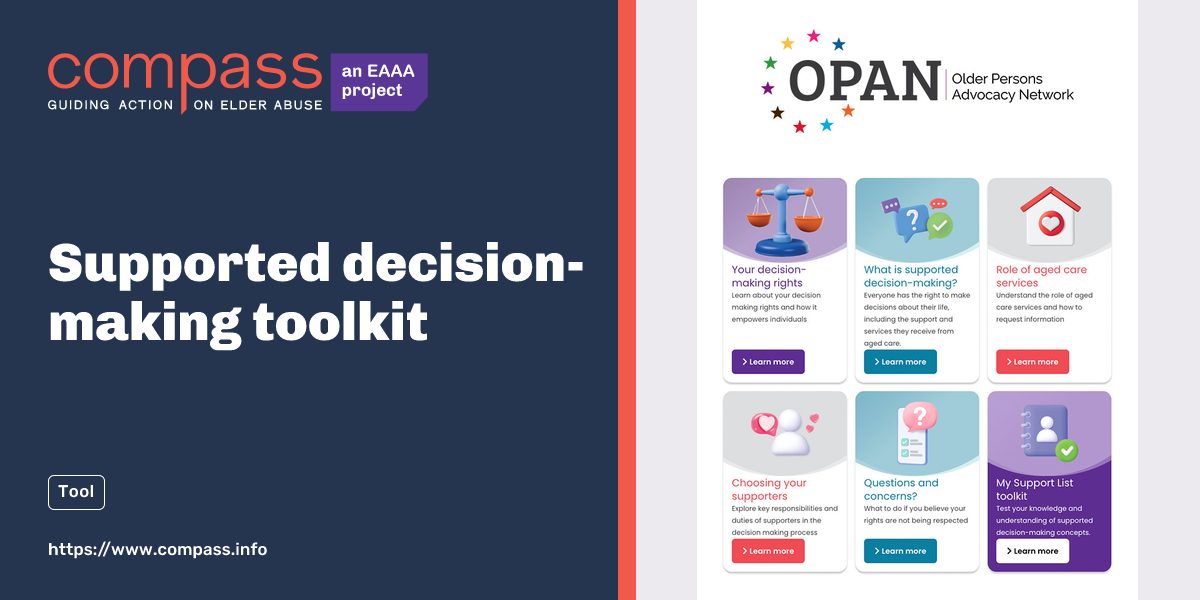 Supported decision-making toolkit - Compass