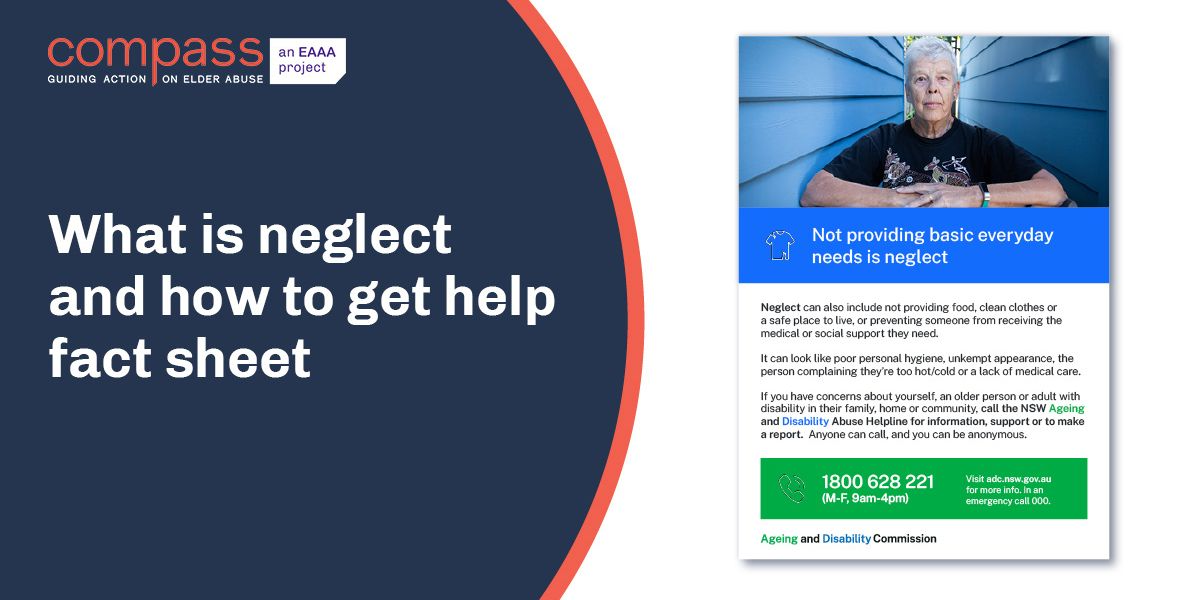 What is neglect and how to get help fact sheet - Compass