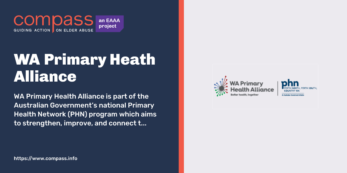 WA Primary Heath Alliance - Compass